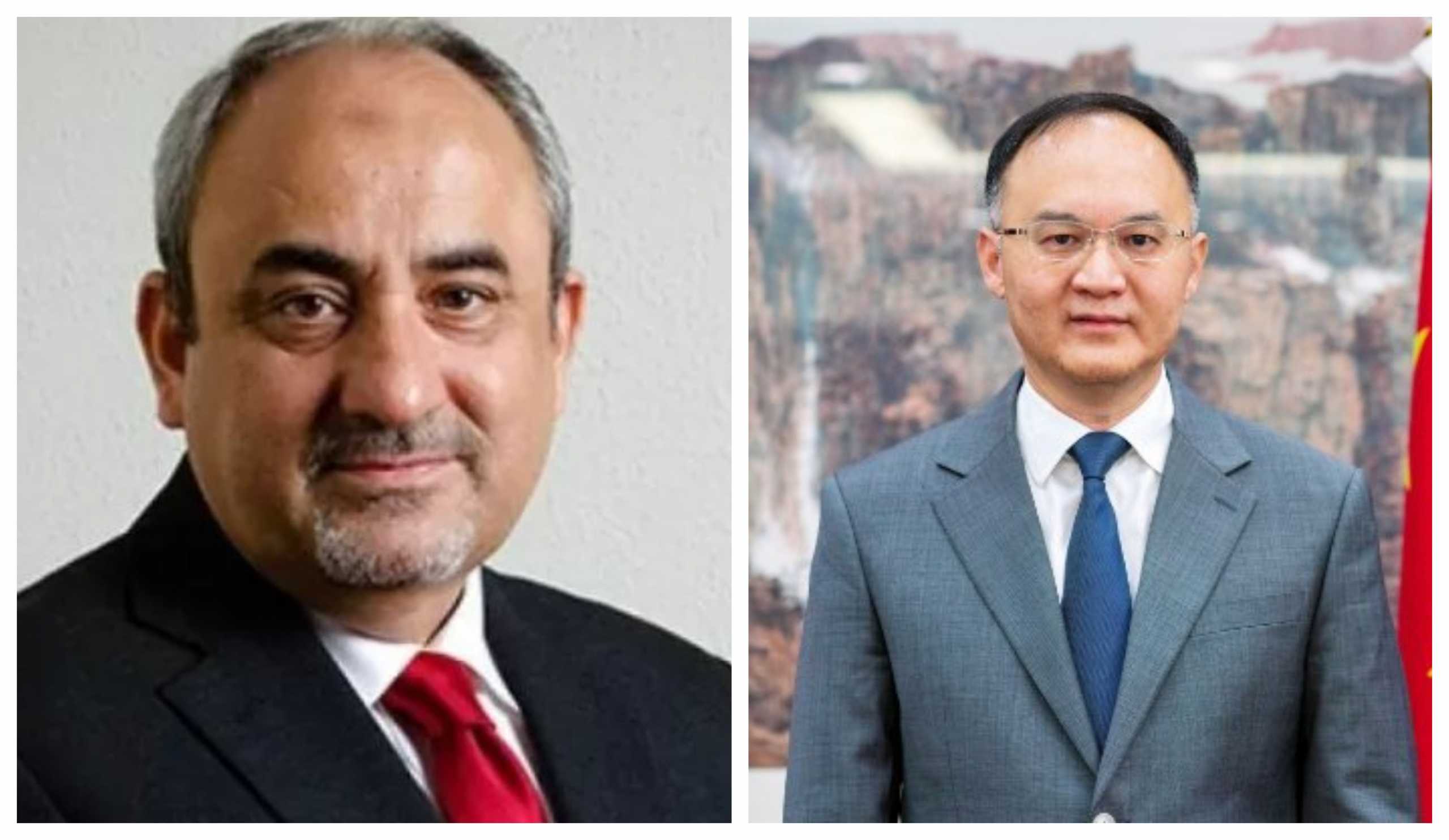 Chinese ambassador congratulates Khalid Mansoor on becoming PM’s CPEC ...