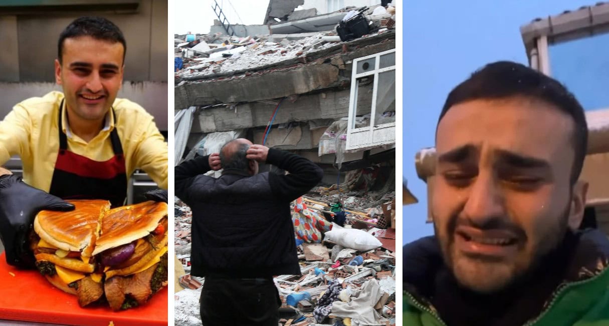 Turkish celebrity Chef CZN Burak breaks down in tears as thousands ...