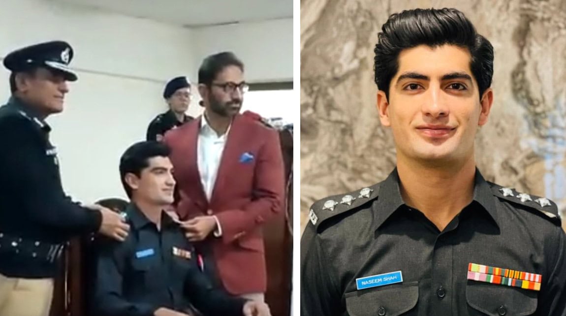 Naseem Shah joins Balochistan police as honorary DSP - Pakistan Observer