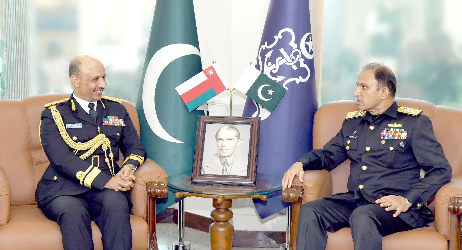 Commander Royal Navy Of Oman Visits Nhq Pakistan Observer