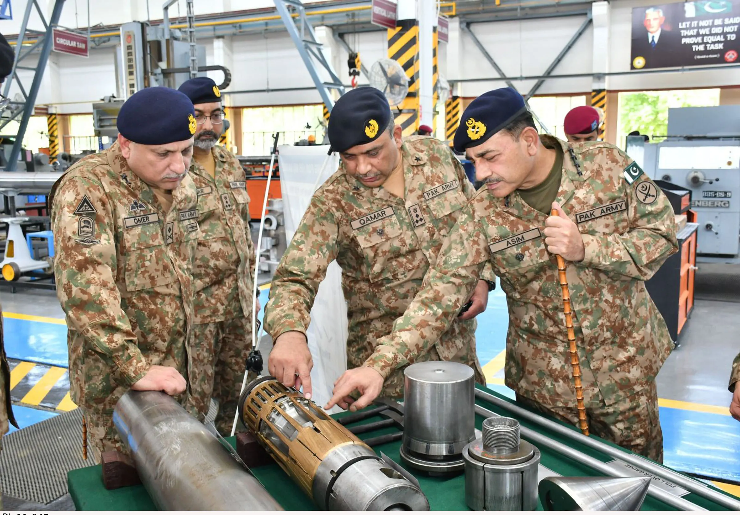 COAS stresses self-reliance in defence production - Pakistan Observer