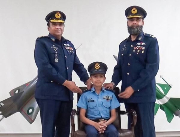 Thalassemia patient becomes Pakistan Air Force pilot for a day ...