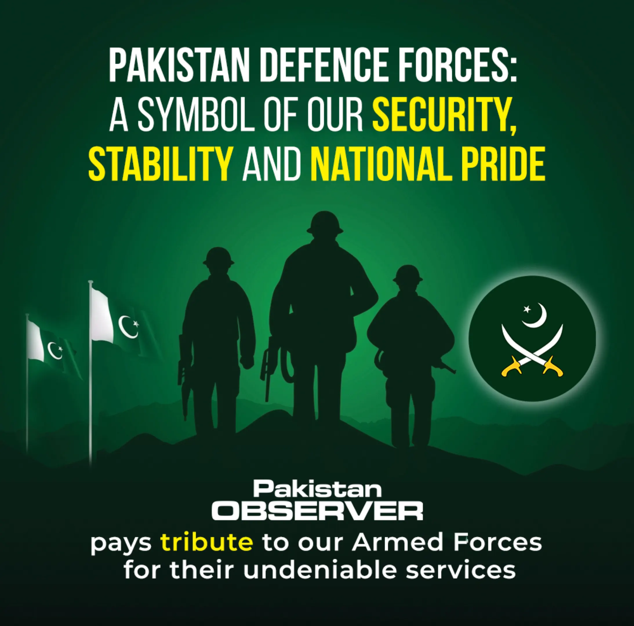 AN APPEAL TO OUR COUNTRYMEN - Pakistan Observer