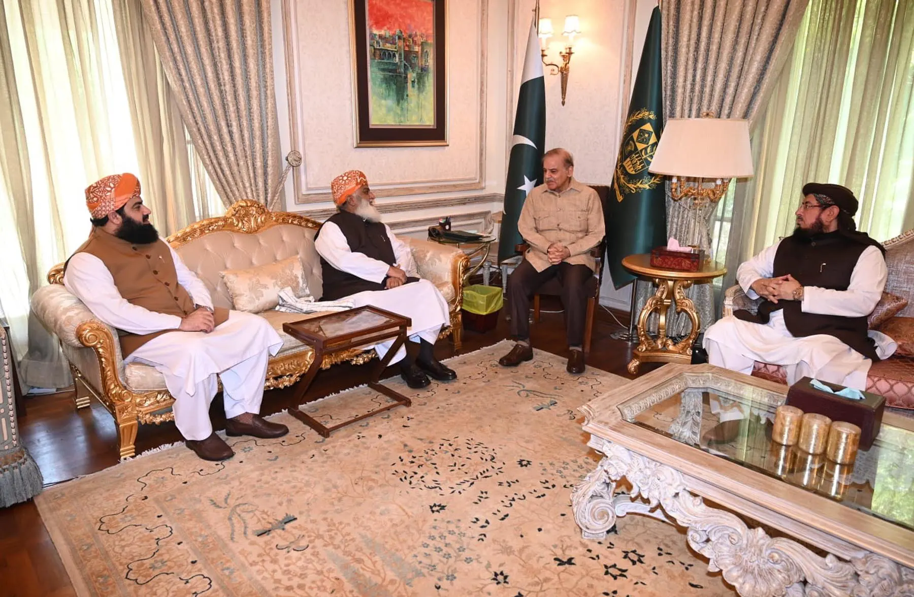 Shehbaz, Fazl discuss political issues - Pakistan Observer