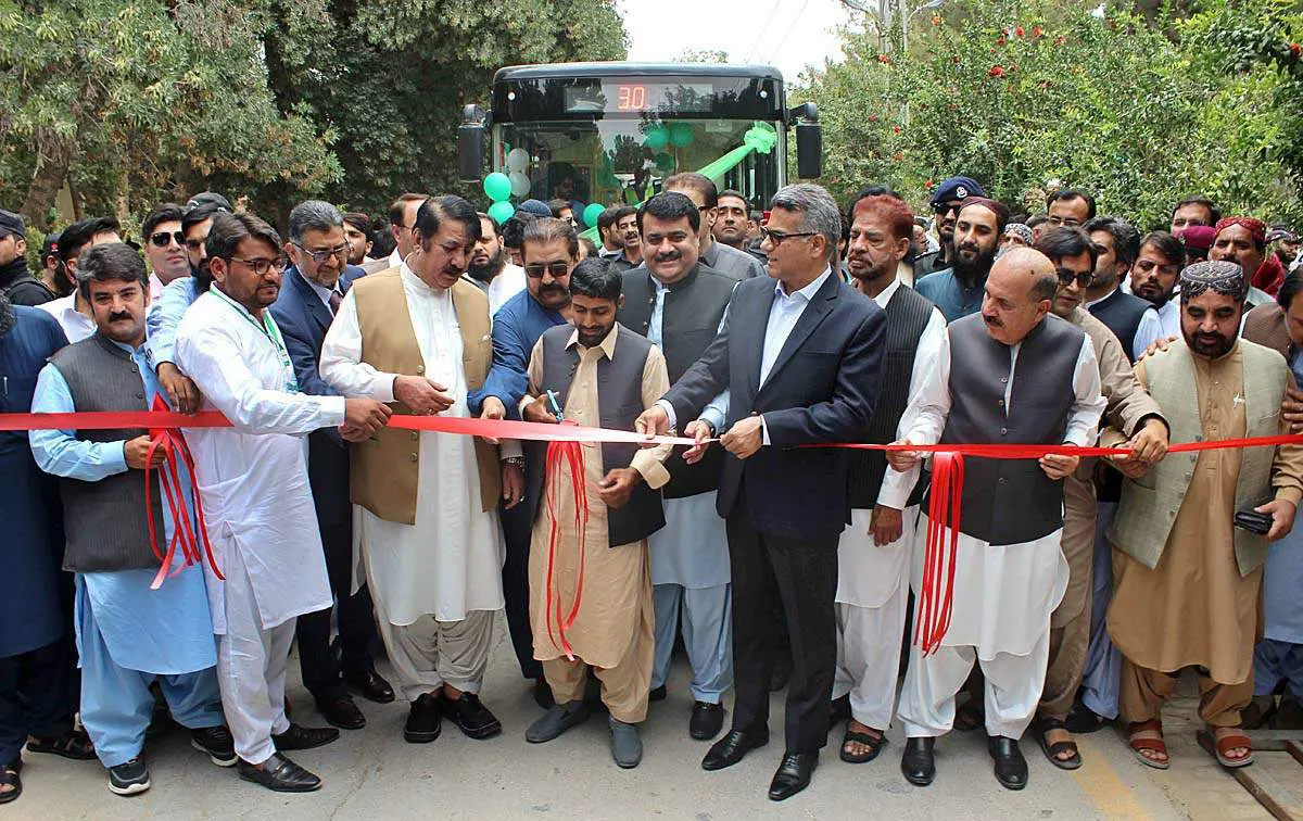 Green Bus Service launched in Quetta - Pakistan Observer
