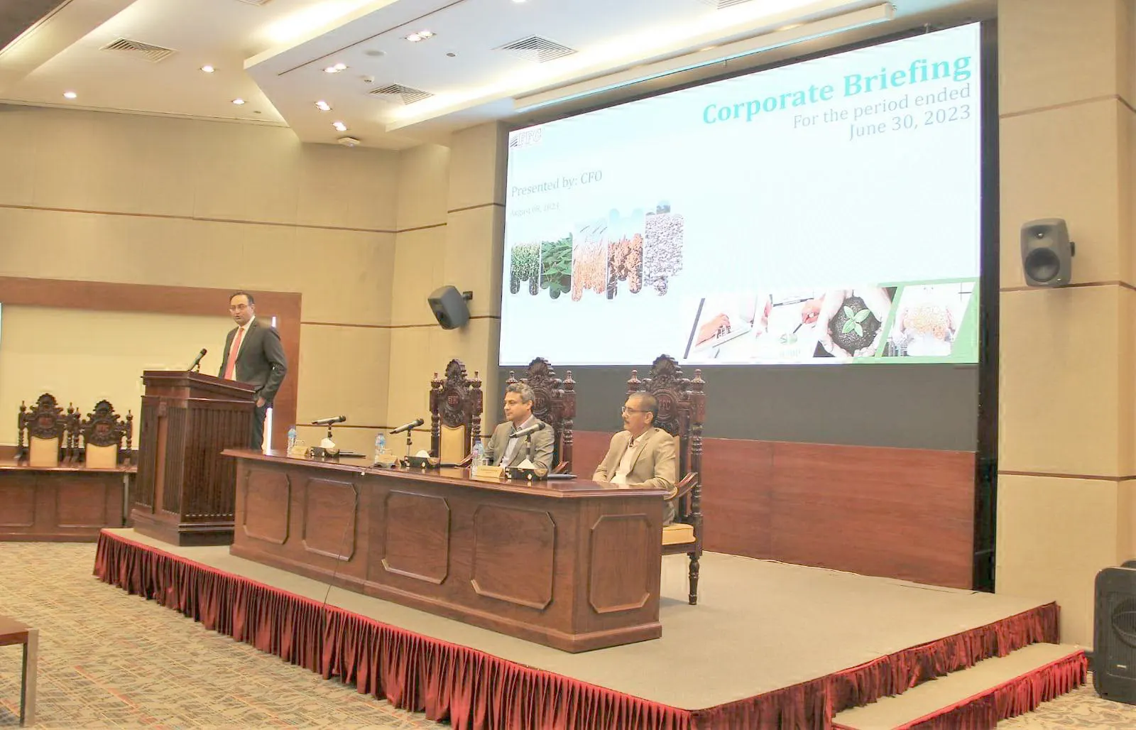 FFC holds Second Corporate Briefing for Year 2023 - Pakistan Observer