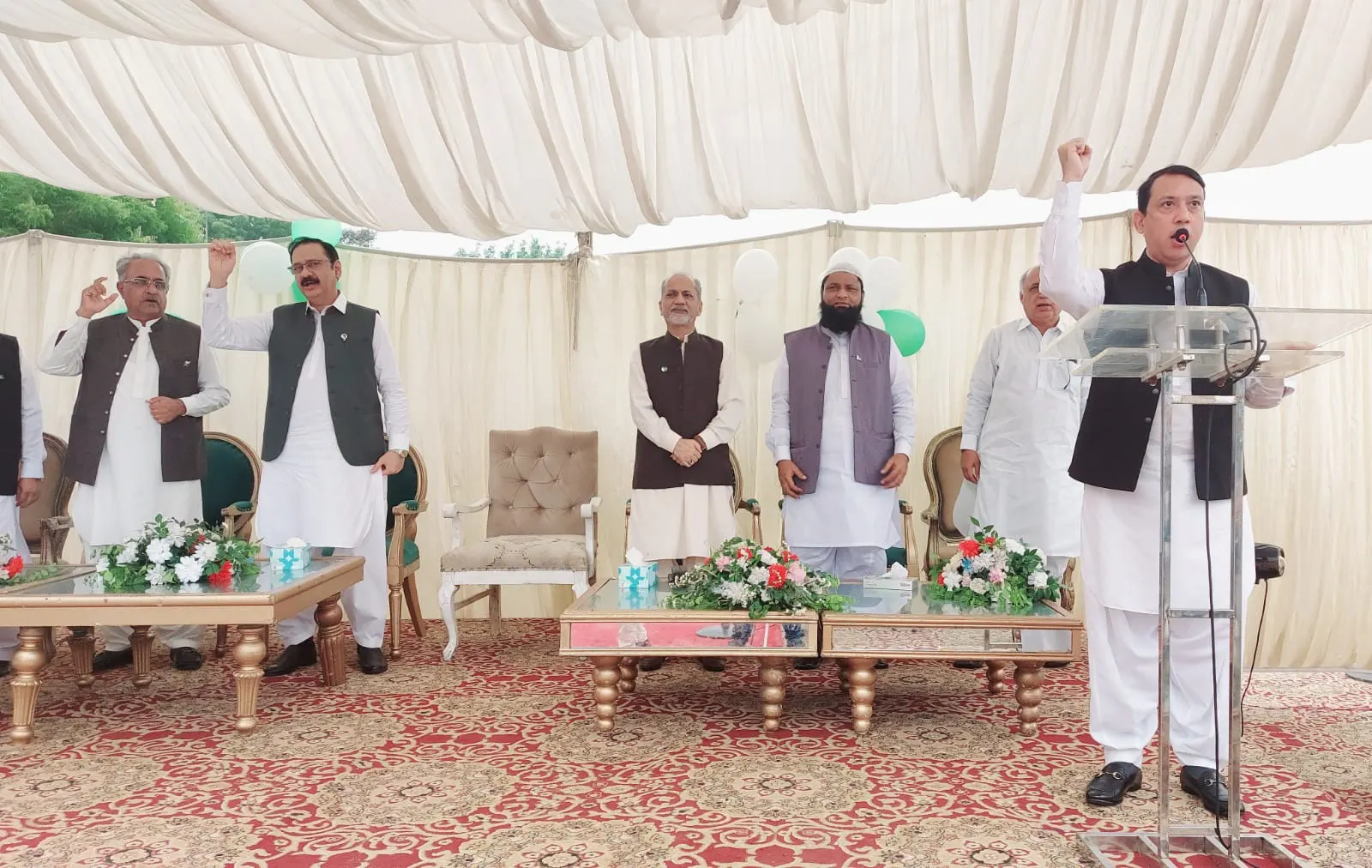 Flag hoisting ceremony held at Water Corporation - Pakistan Observer