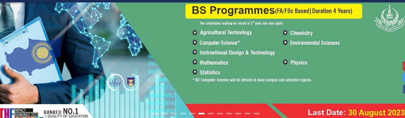 AIOU BS programmes admissions announced; check full details - Pakistan Observer