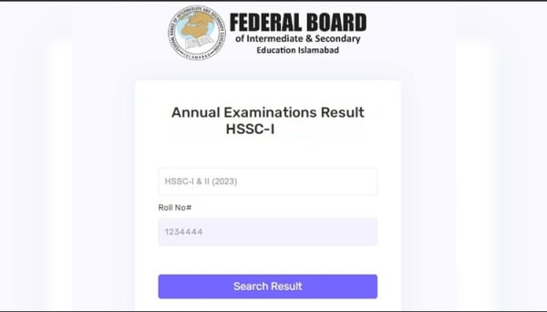 FBISE HSSC Part 1 results 2023 (Check class 11 results) - Pakistan Observer