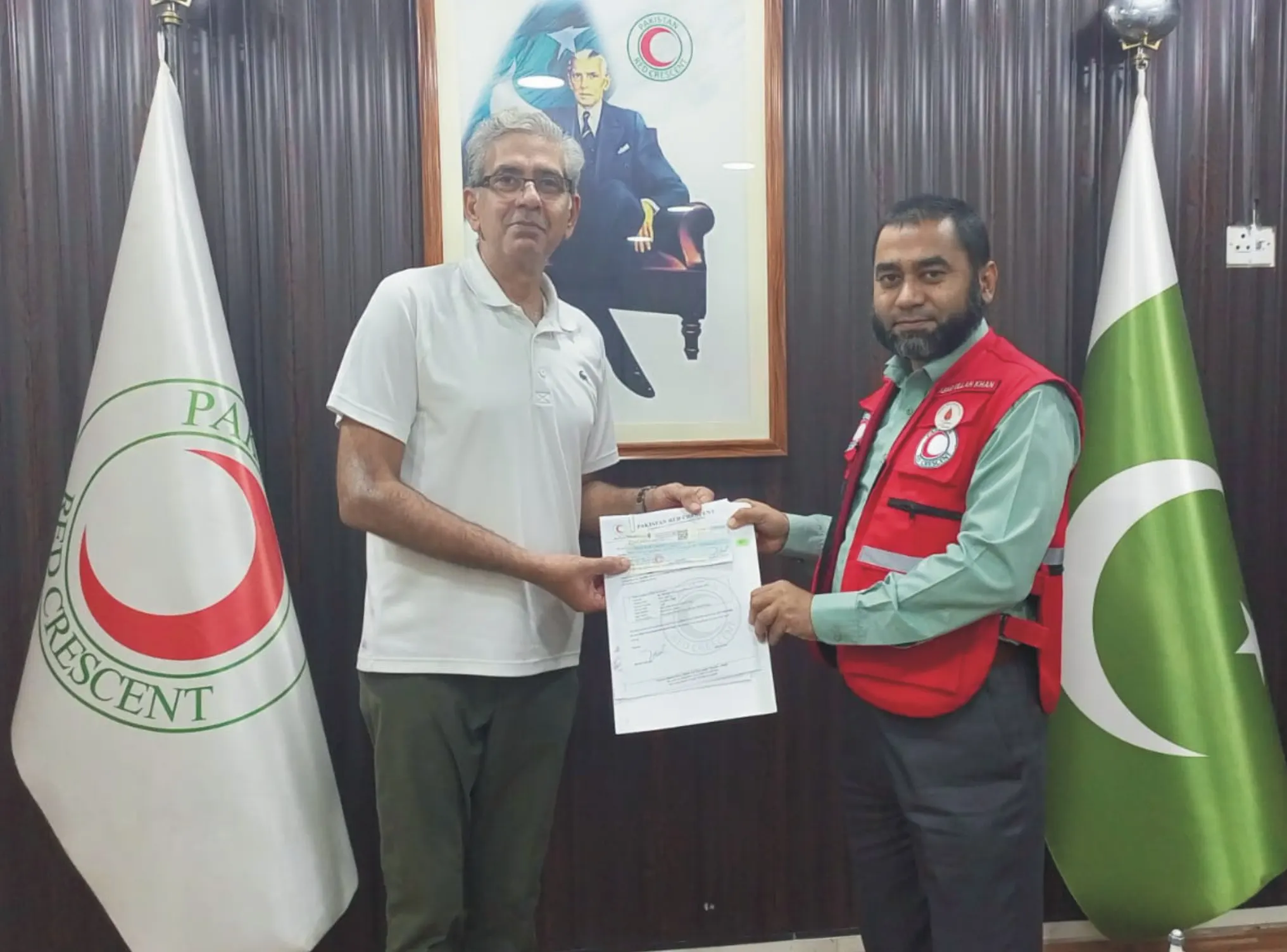 PRCS provides cash assistance to landslide victims - Pakistan Observer