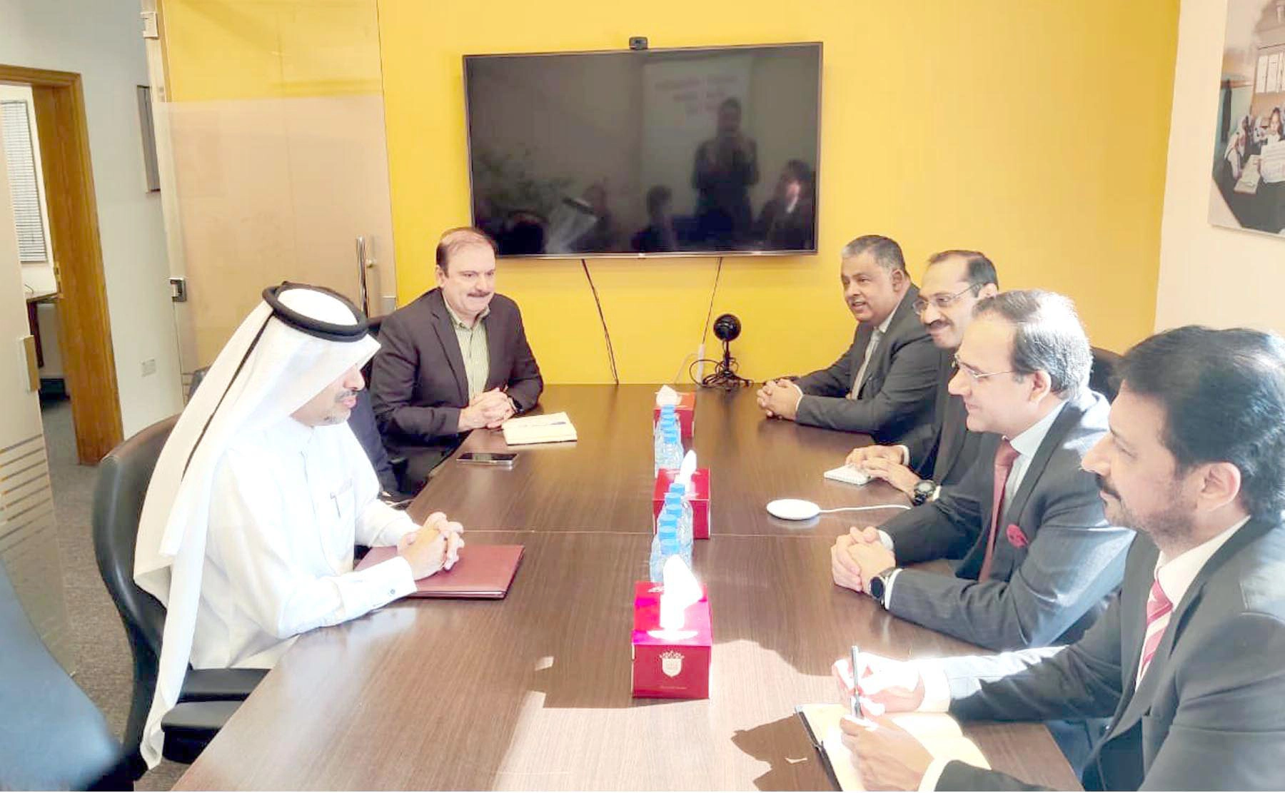 Dr. Umar Saif holds meetings in Qatar - Pakistan Observer