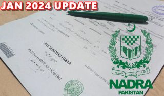 NADRA B-Form, Child Registration Certificate fee update Jan 2024 - Pakistan Observer