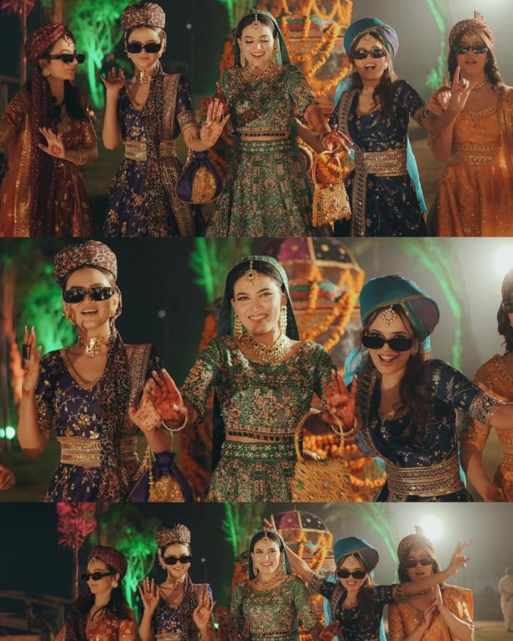 Iqra Kanwal’s Mehndi pictures, videos go viral - Pakistan Observer