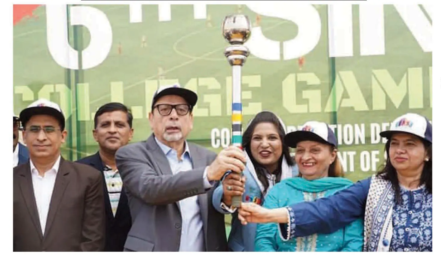 Sindh college games 2024 kicked off with minister's inspirational ...