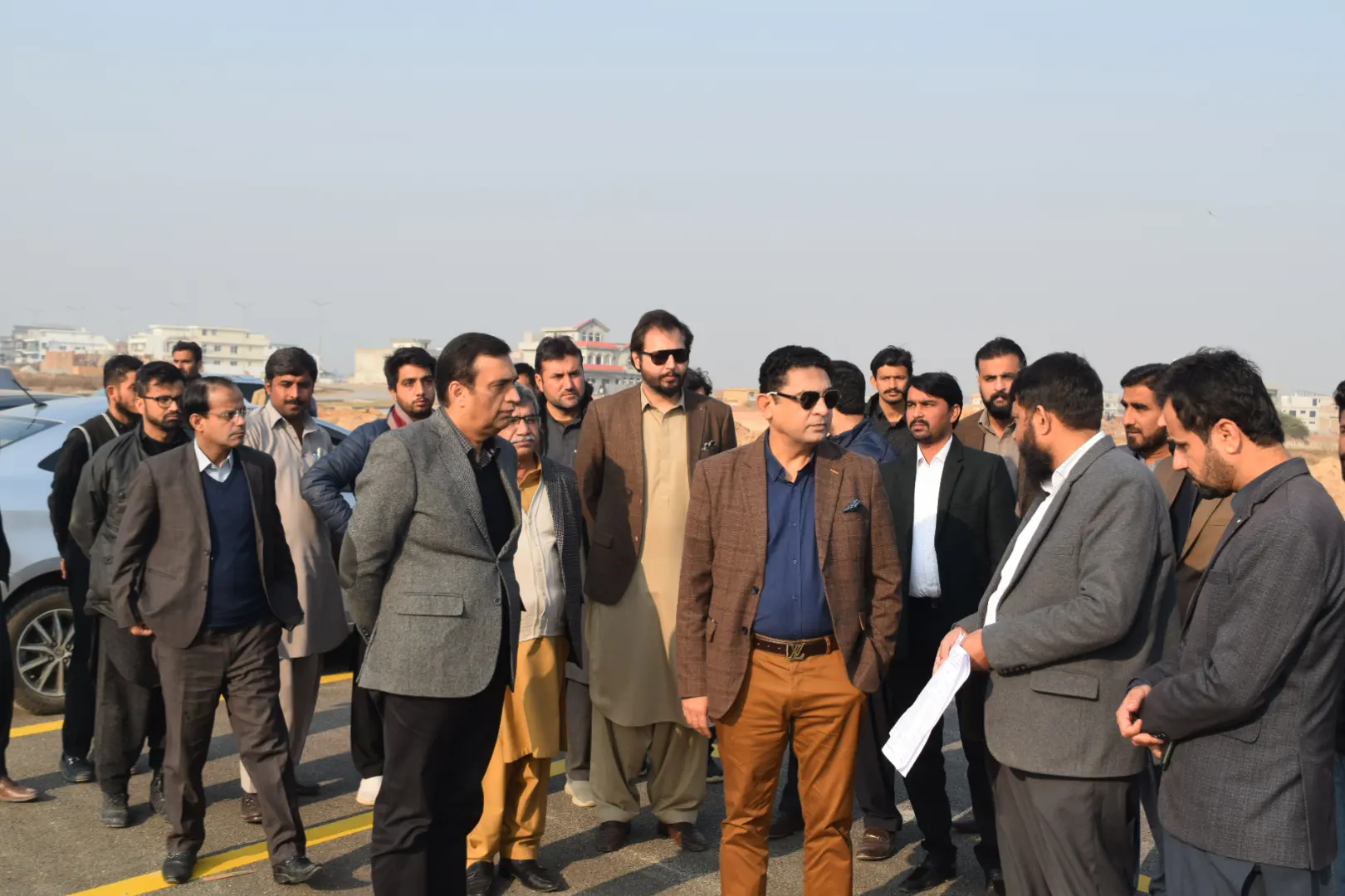 DG Housing Authority visits sector G-14 - Pakistan Observer