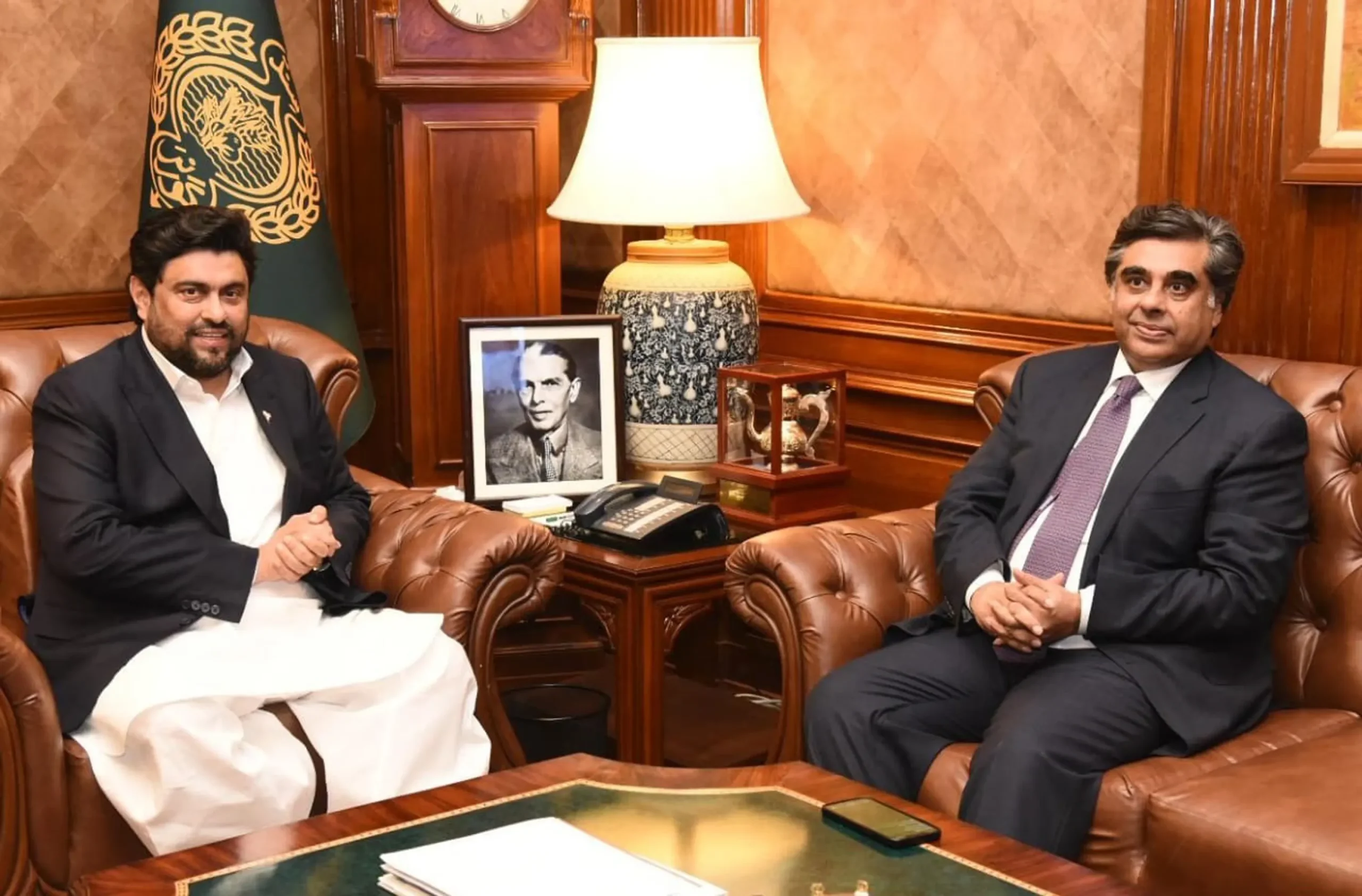 Gohar Ejaz calls on Governor Sindh - Pakistan Observer