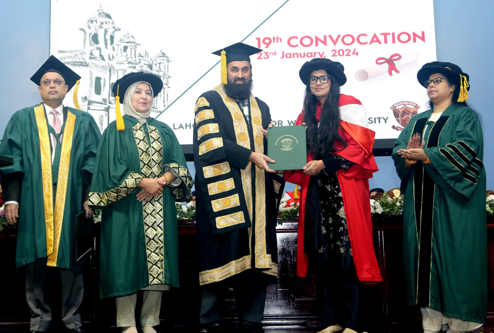 Lahore College for Women University holds 19th convocation - Pakistan ...