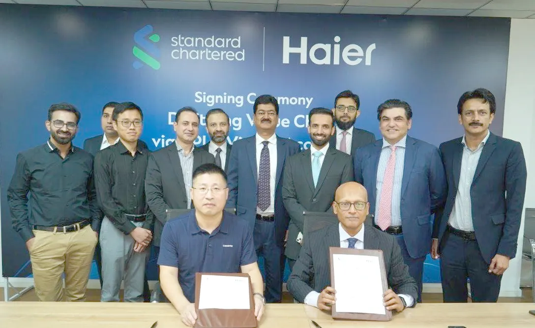 Standard Chartered to digitise Haier Pakistan’s value-chain - Pakistan ...