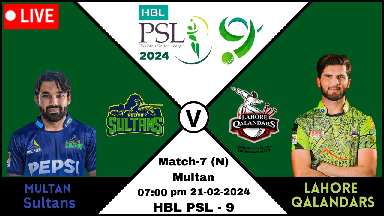 PSL 2024, Match 7: Multan Sultans beat Lahore Qalandars by five wickets - Pakistan Observer