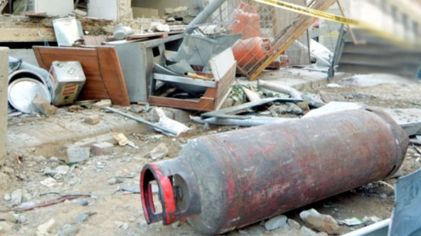 Cylinder explosion injures eight, damages two houses' roofs in ...