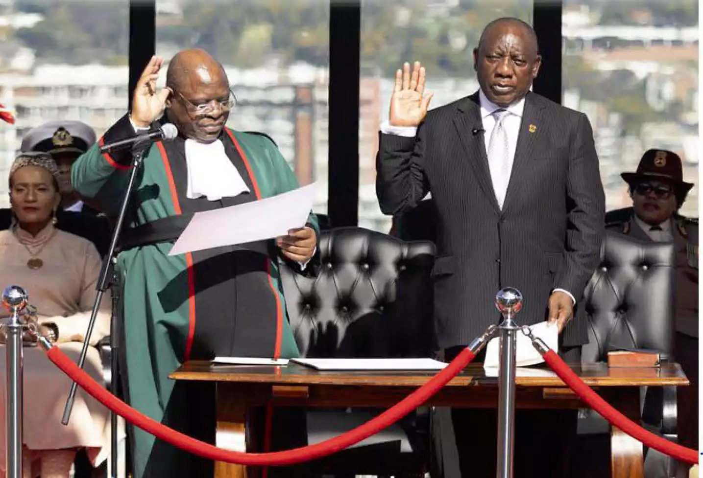 South Africa’s Ramaphosa sworn in for second full term as president ...