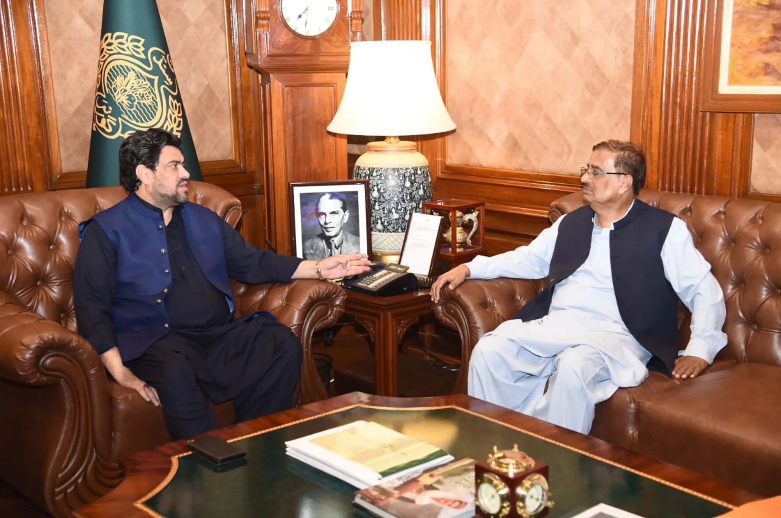 Governor, central VP PML-N discuss public welfare, development projects ...