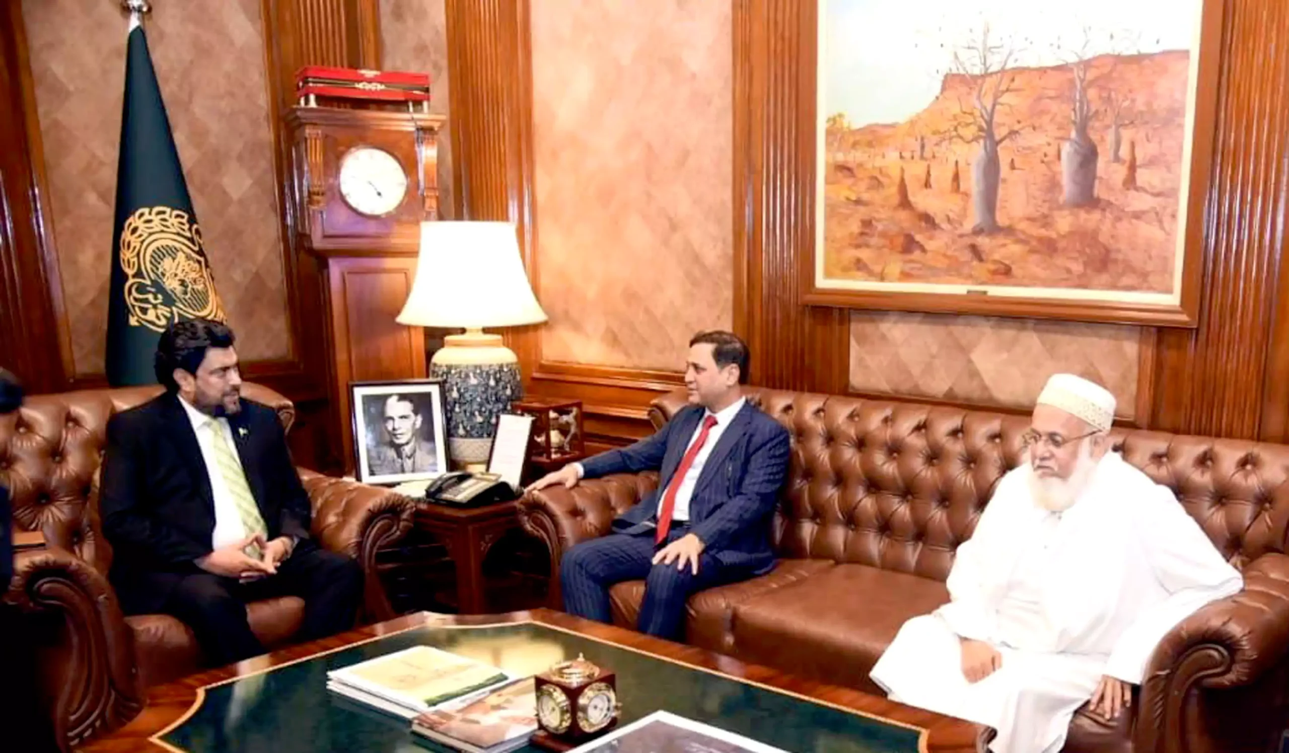 KPT chairman calls on Governor Tessori - Pakistan Observer