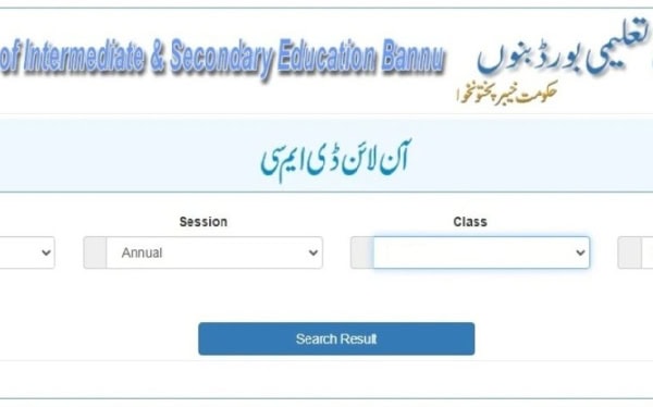 BISE Bannu declares HSSC Results 2024 today [FA, FSC Results ...