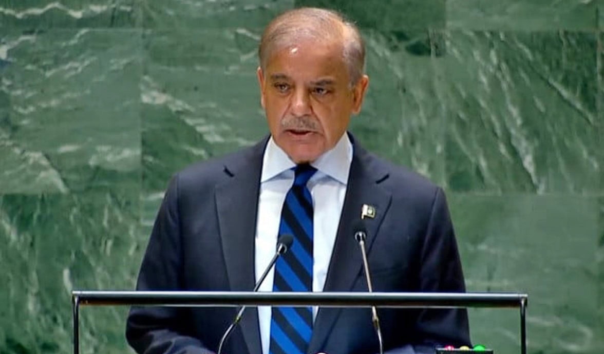 PM Shehbaz calls for end to bloodshed in Gaza, demands full UN ...