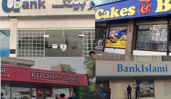 Kitchen Cuisine, Cakes & Bakes, U-Bank, Bank Islami among 226 sealed in Lahore - Pakistan Observer