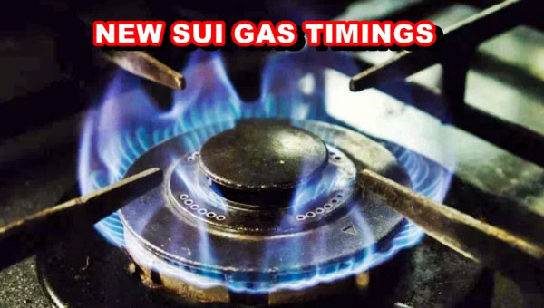 SNGPL New Gas Schedule for Winter season 2024 - Pakistan Observer
