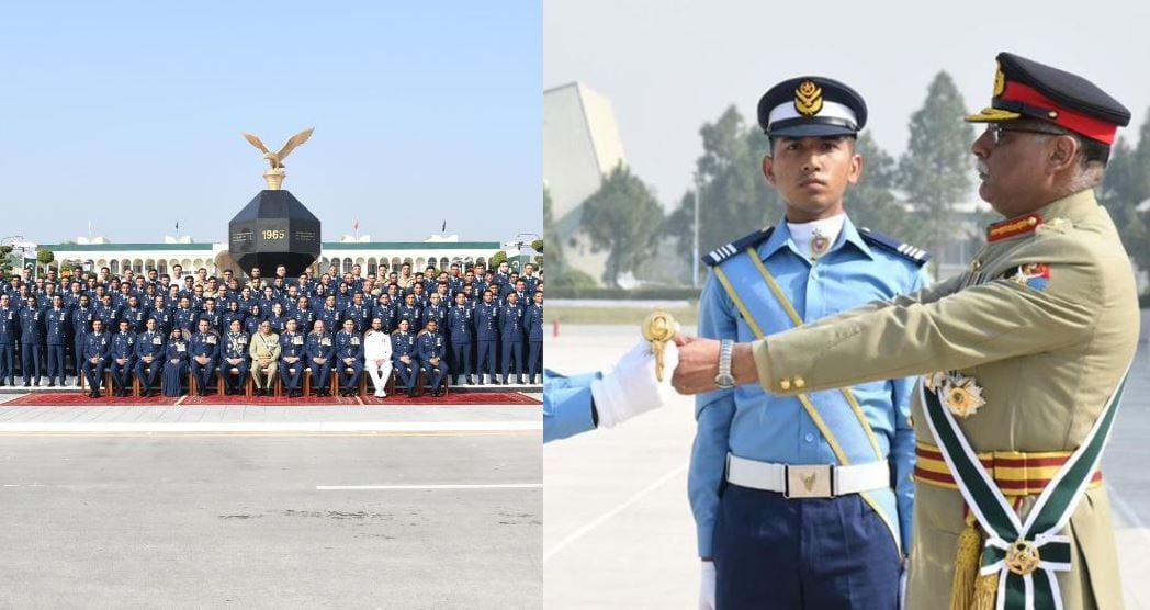 CJCSC General Mirza honors top Pakistan Air Force Graduates at Risalpur ...