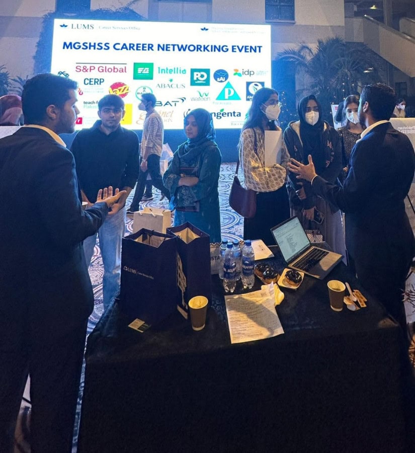 Pakistan Observer connects with LUMS students at Career Networking ...