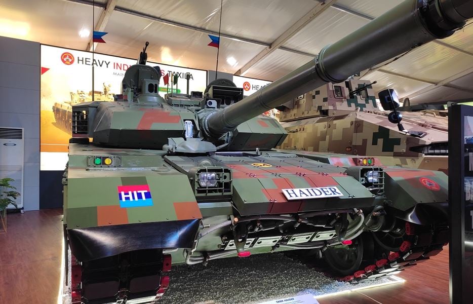 Third-Generation HAIDER Tank takes center stage at IDEAS 2024 ...