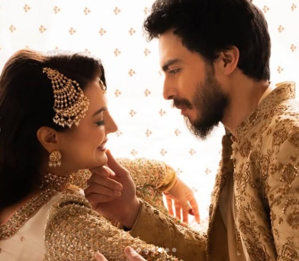 Reham Khan’s romantic anniversary photoshoot with husband Mirza Bilal ...