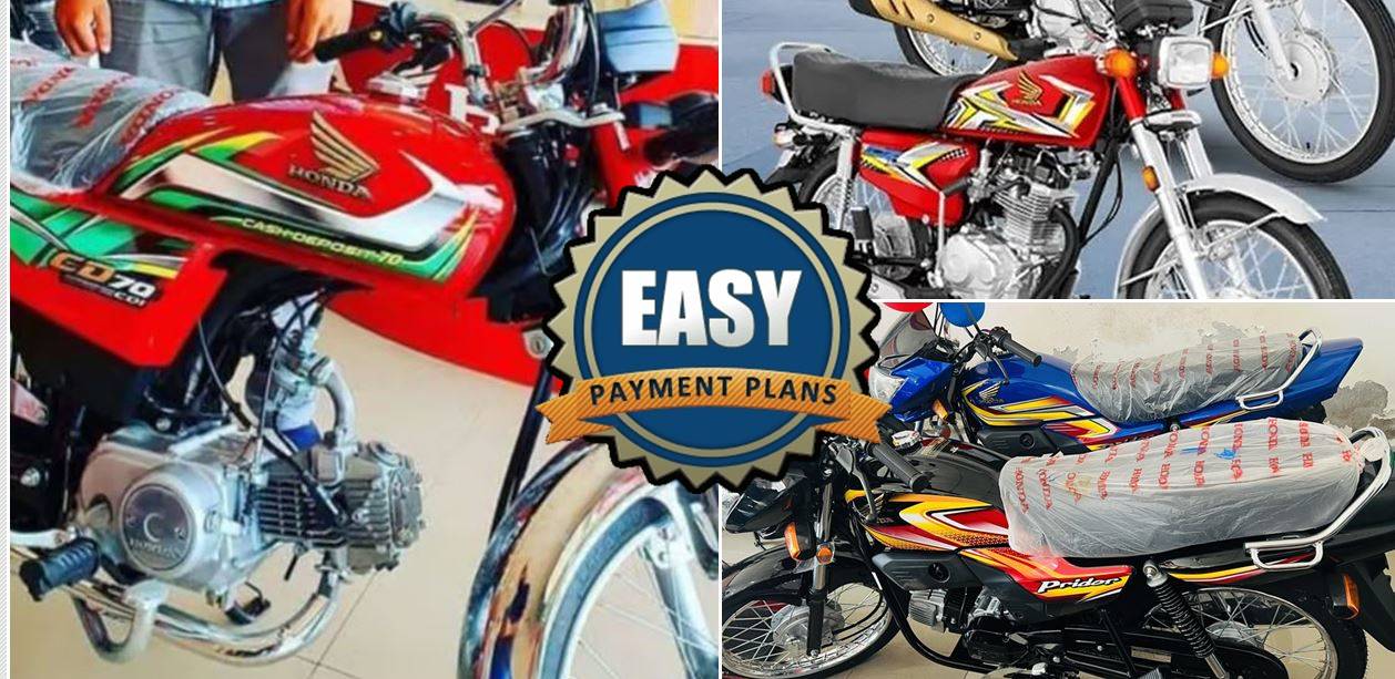 2025 Installment Plans for Honda CD70, CG-125, Pridor for Plans ...