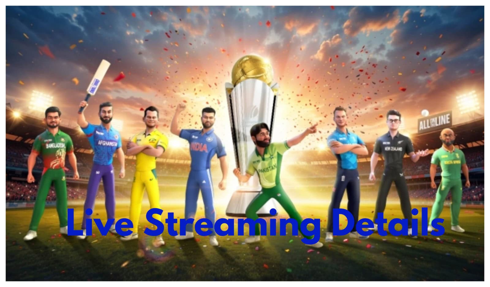 Champions Trophy 2025, PAK v NZ: How to watch today match live ...