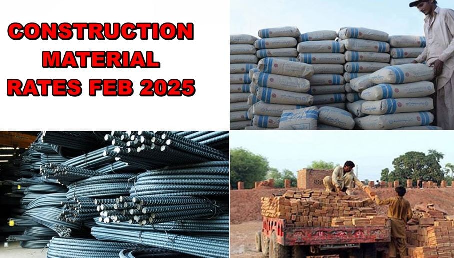 Feb 2025 Update for Cement, Steel, Bricks Rates in Pakistan - Pakistan ...