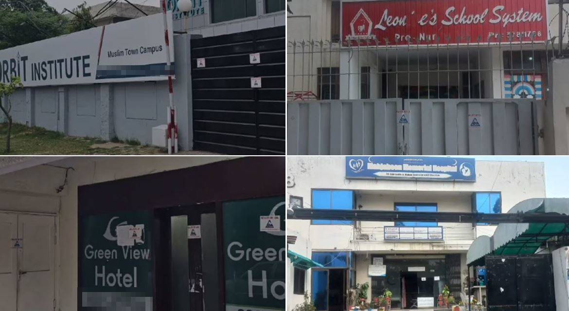 The Orbit Institute among 49 businesses sealed in Lahore - Pakistan Observer