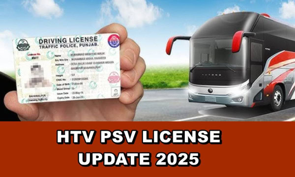 Good News for HTV/PSV Commercial Driving License applicants in Pakistan ...