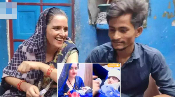 Seema Haider, Pakistani woman who traveled to India for love, welcomes ...