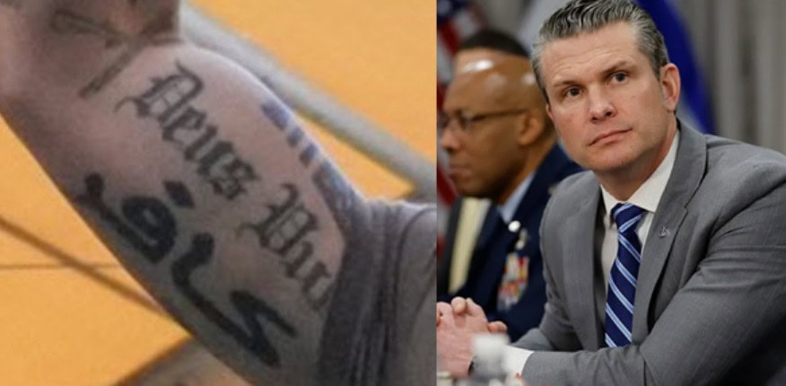 US Defense Secretary Pete Hegseth’s 'Kafir' tattoo sparks debate on ...