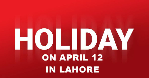 Holiday announced in Lahore on April 12 for Mela Chiraghan - Pakistan ...
