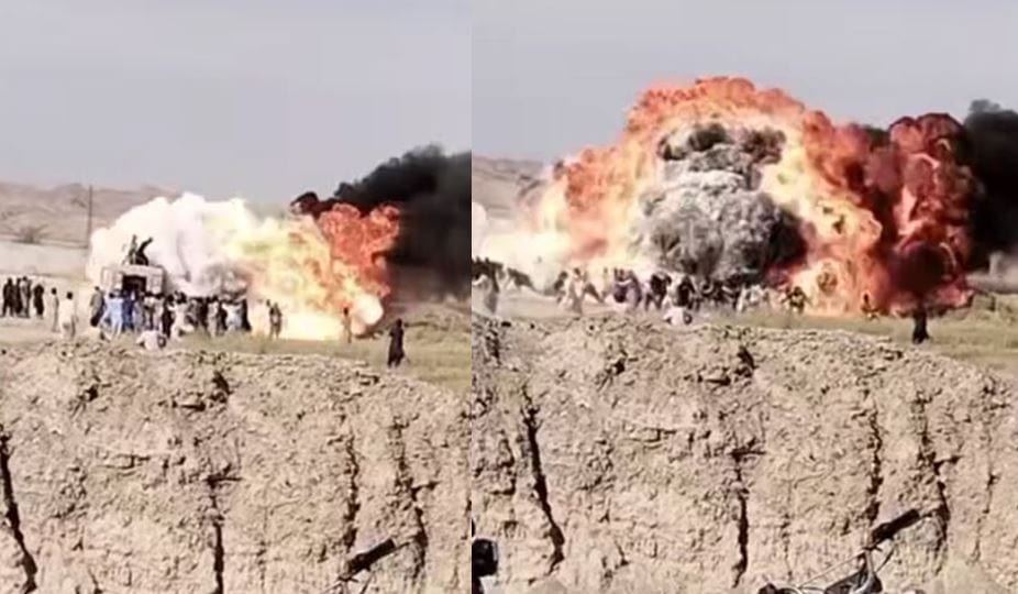 WATCH: Over 50 injured as Petrol-Laden truck explodes in Balochistan's ...
