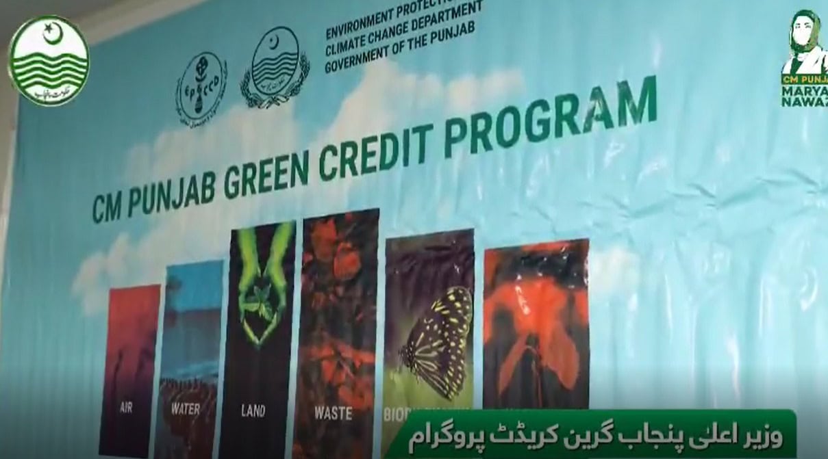 CM Punjab Green Credit Program launched - Pakistan Observer