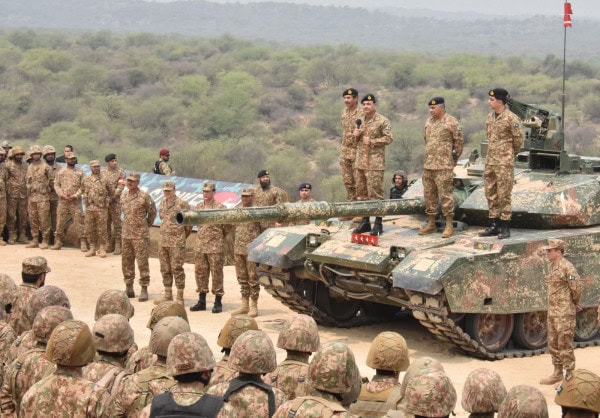 Pak Army flexes Military Muscle as COAS Asim Munir oversees combat ...