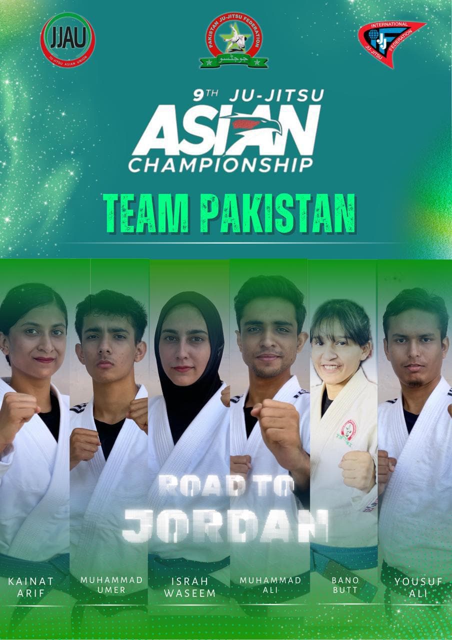Pakistani Athletes set to compete in Asian Ju-Jitsu Championship 2025 ...