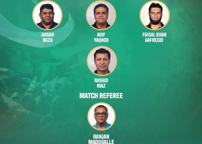 PCB announces match officials for Pakistan vs Bangladesh T20 series ...