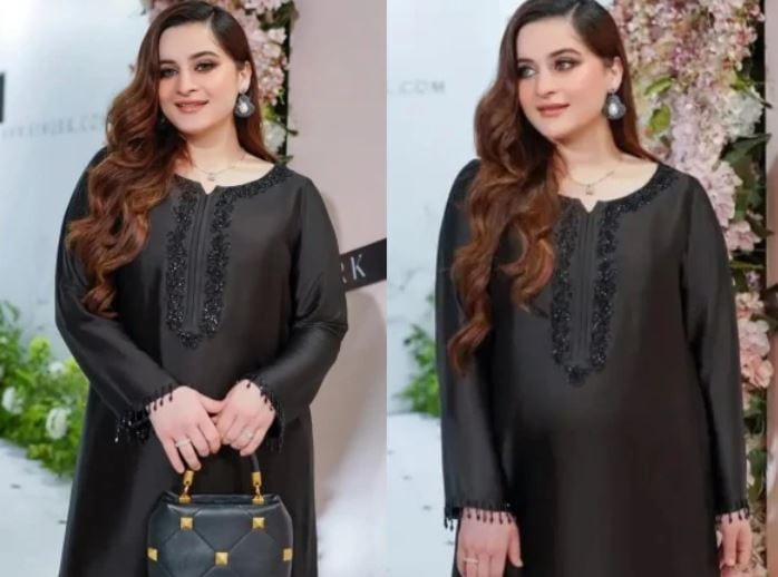 Rumors of Aiman Khan expects third child spark after public appearance ...