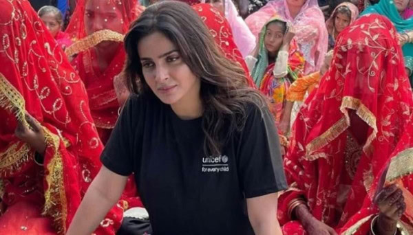 Saba Qamar lends her voice to UNICEF’s campaign against child marriages ...